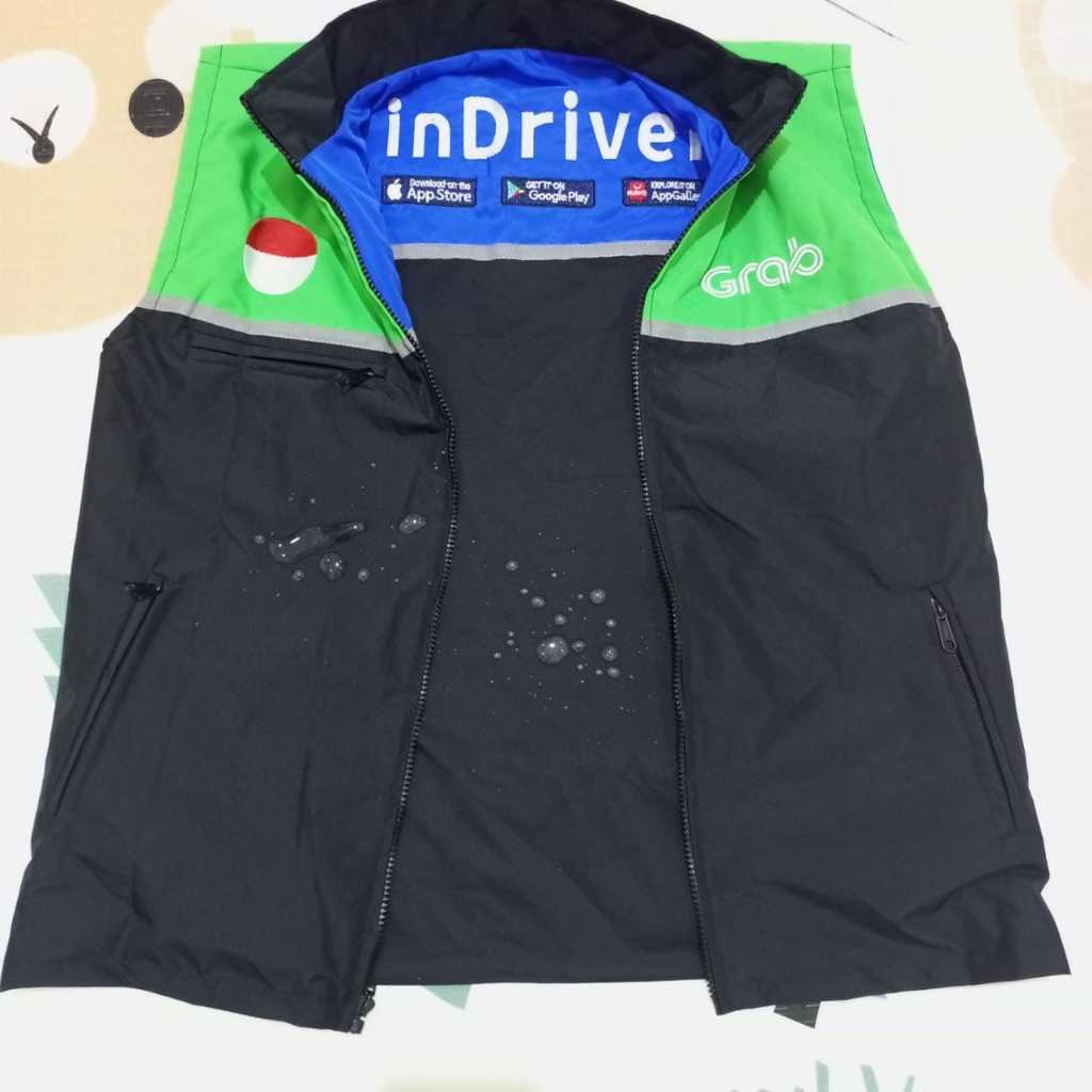 Jual ROMPI GOJEK VS INDRIVE BIRU ANTI AIR | Shopee Indonesia