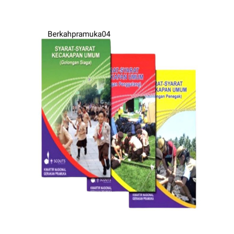 Jual Buku sku pramuka siaga penggalang penegak isi 200 biji | Shopee ...