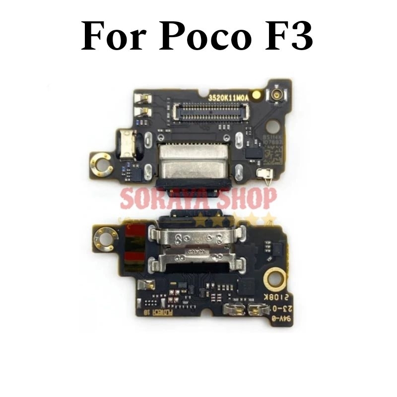Jual Papan Cas Poco F3 Konektor Charger Pcb Board Mic ORIGINAL | Shopee ...