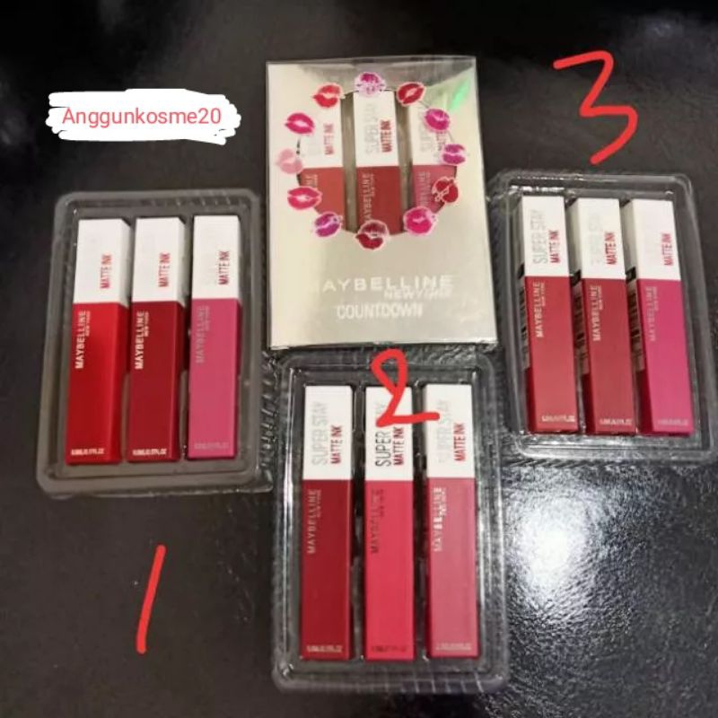 Jual PROMO-[PAKET LENGKAP TERMURAH BISA PILIH WARNA] LIPSTIK MAYBELLINE ...