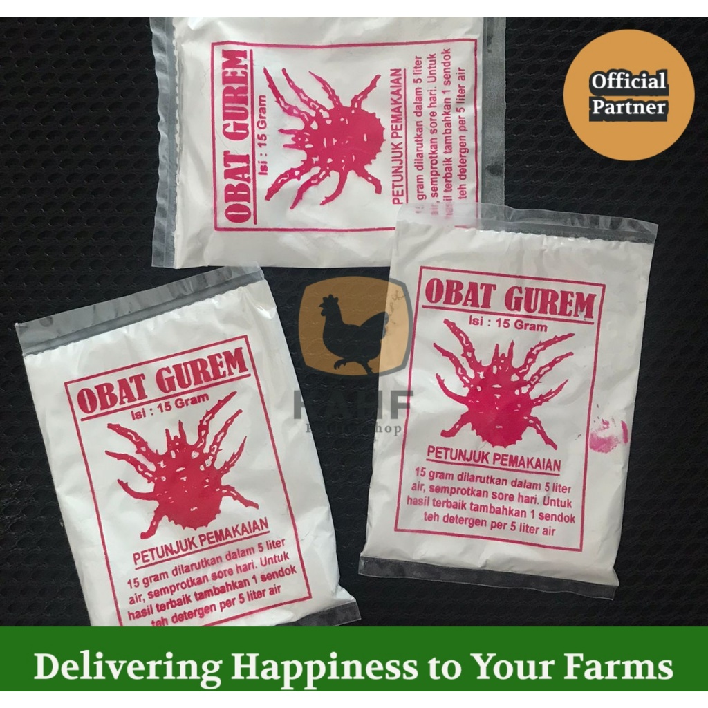 Jual Obat Gurem 15 gram Pembasmi gurem pada kandang ayam untuk semprot ...