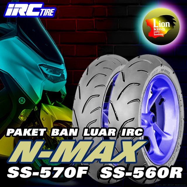 Jual PAKET BAN LUAR IRC TUBELESS YAMAHA NMAX N-MAX N MAXSS-570F SS-560R ...