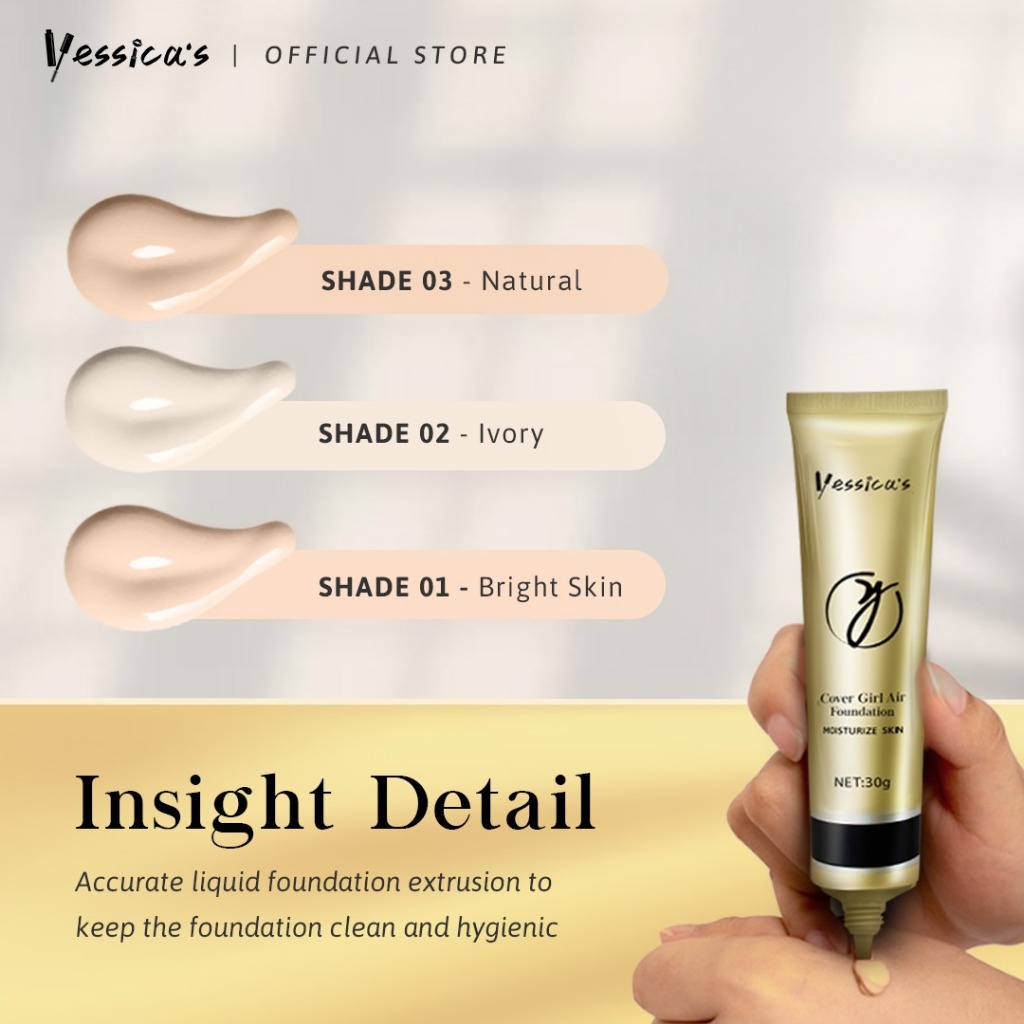 Jual [FYC] Yessica’s Waterproof Foundation | Shopee Indonesia