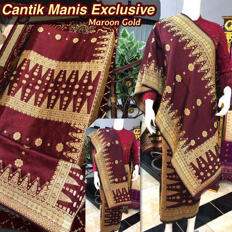 Jual RAGAM WARNA Songket Cantik Manis Exclusive /songket tenun asli ...