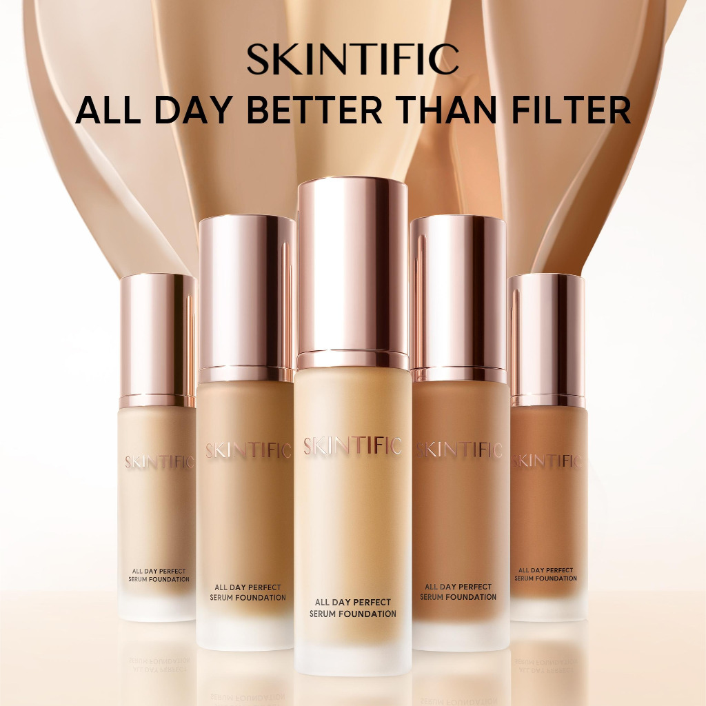 Jual Skintific All Day Perfect Serum Foundation 25ML BPOM | Shopee ...