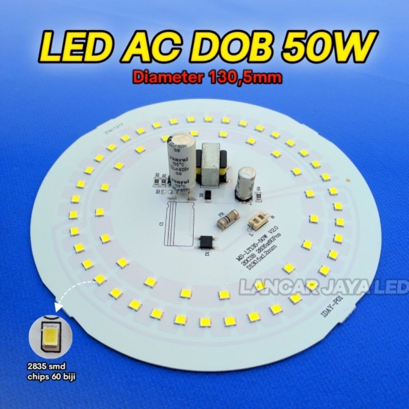 Jual PROMO LIVE!!! LED AC ( DOB ) 7W-50W ~Lancar Jaya Led~ | Shopee ...