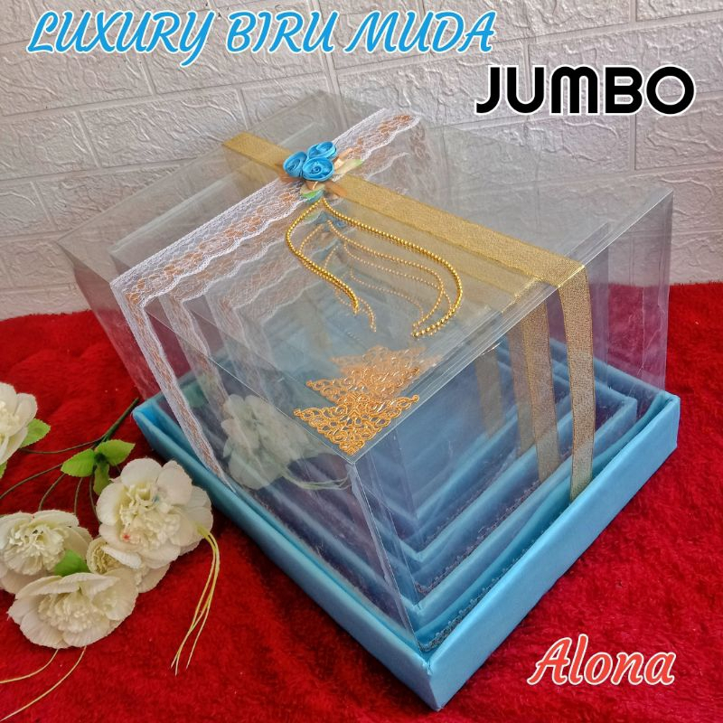 Jual Kotak Hantaran Seserahan Pernikahan Mika Box Mewah Simpel Elegant ...