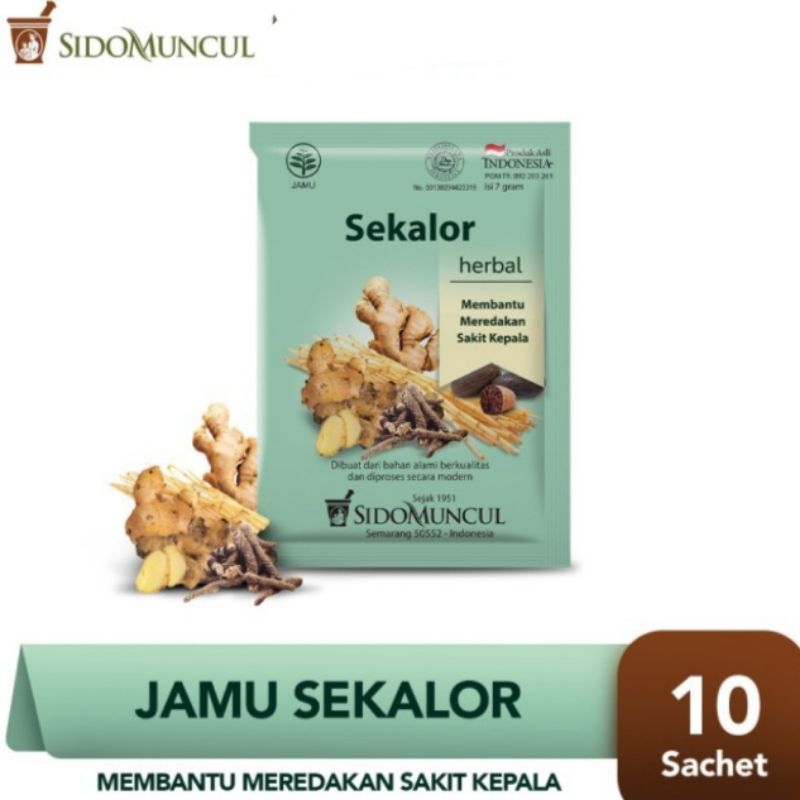 Jual Jamu SEKALOR Sidomuncul 10 sachet | Shopee Indonesia