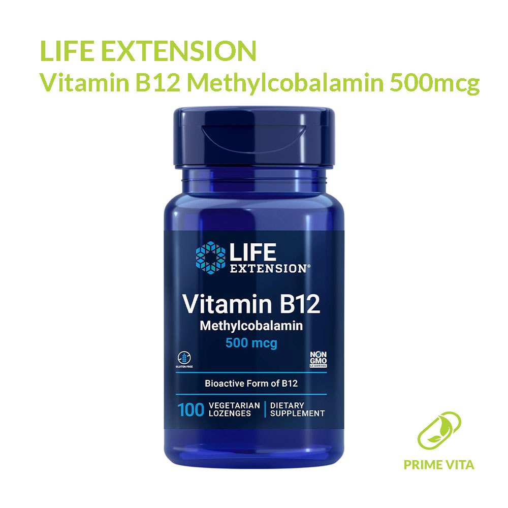 Jual Life Extension Vitamin B12 Methylcobalamin Suplemen Vitamin Energi ...