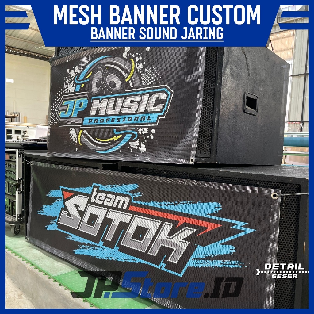 Jual JP.Store BANNER AUDIO SOUND SYSTEM BANER JARING High Quality ...