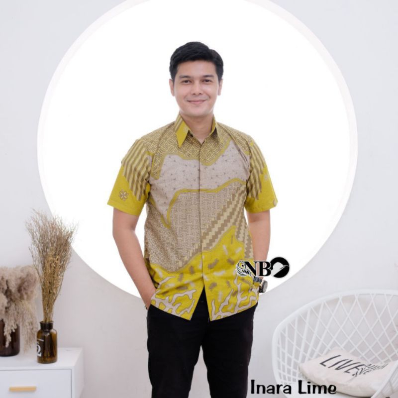 Jual NEW BATIK PRIA YELLOW SERIES KEMEJA BATIK WARNA KUNING MUSTARD DAN ...