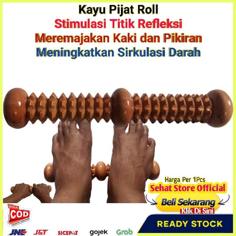 Jual Alat Pijat Roller Kaki Pijet Refleksi Terapi Telapak dan Jari ...