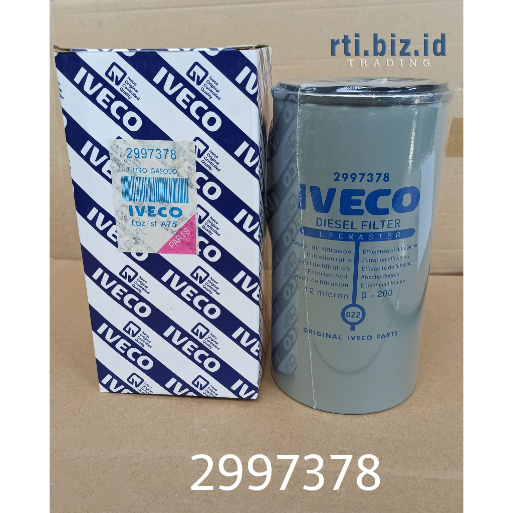 Jual 2997378/504272431/500086381 Fuel Filter Element (Iveco) | Shopee ...