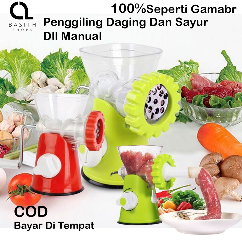 Jual Alat Pengiling Daging Giling Makanan Meat Mincer Ikan Sayur ...