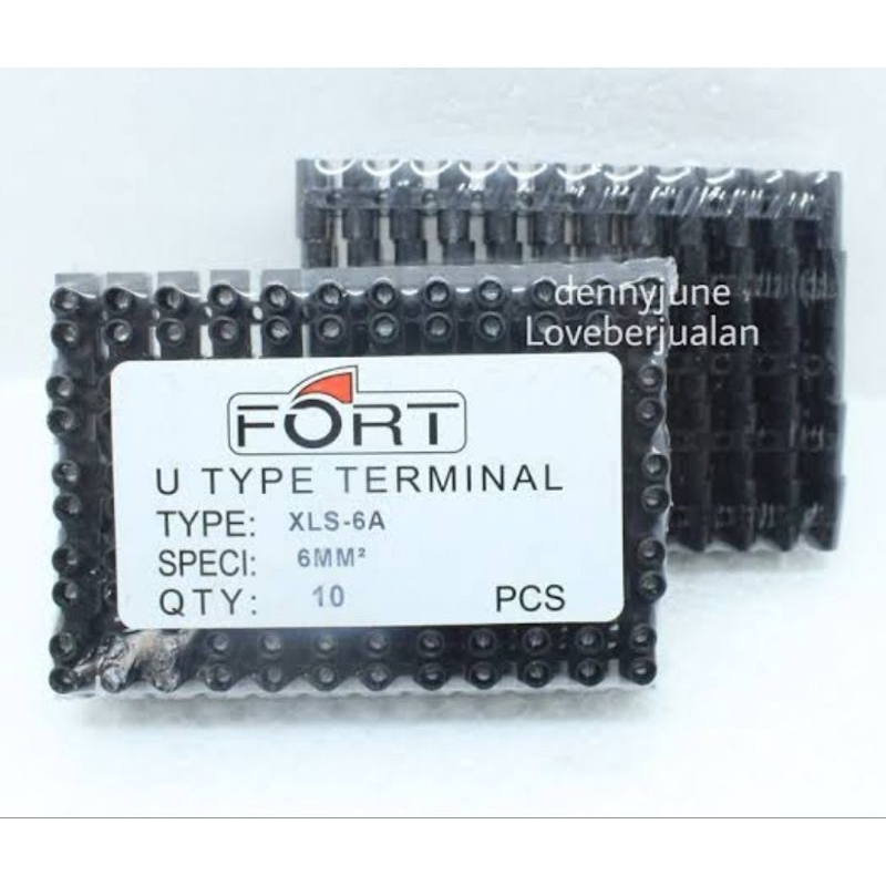 Jual U Type Terminal Krustin kabel 6 mm 6 Ampere Fiting Blok | Shopee ...