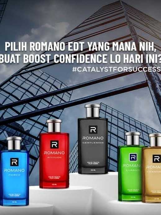 Jual Romano Eau De Toilette Parfum Pria 100Ml | Shopee Indonesia
