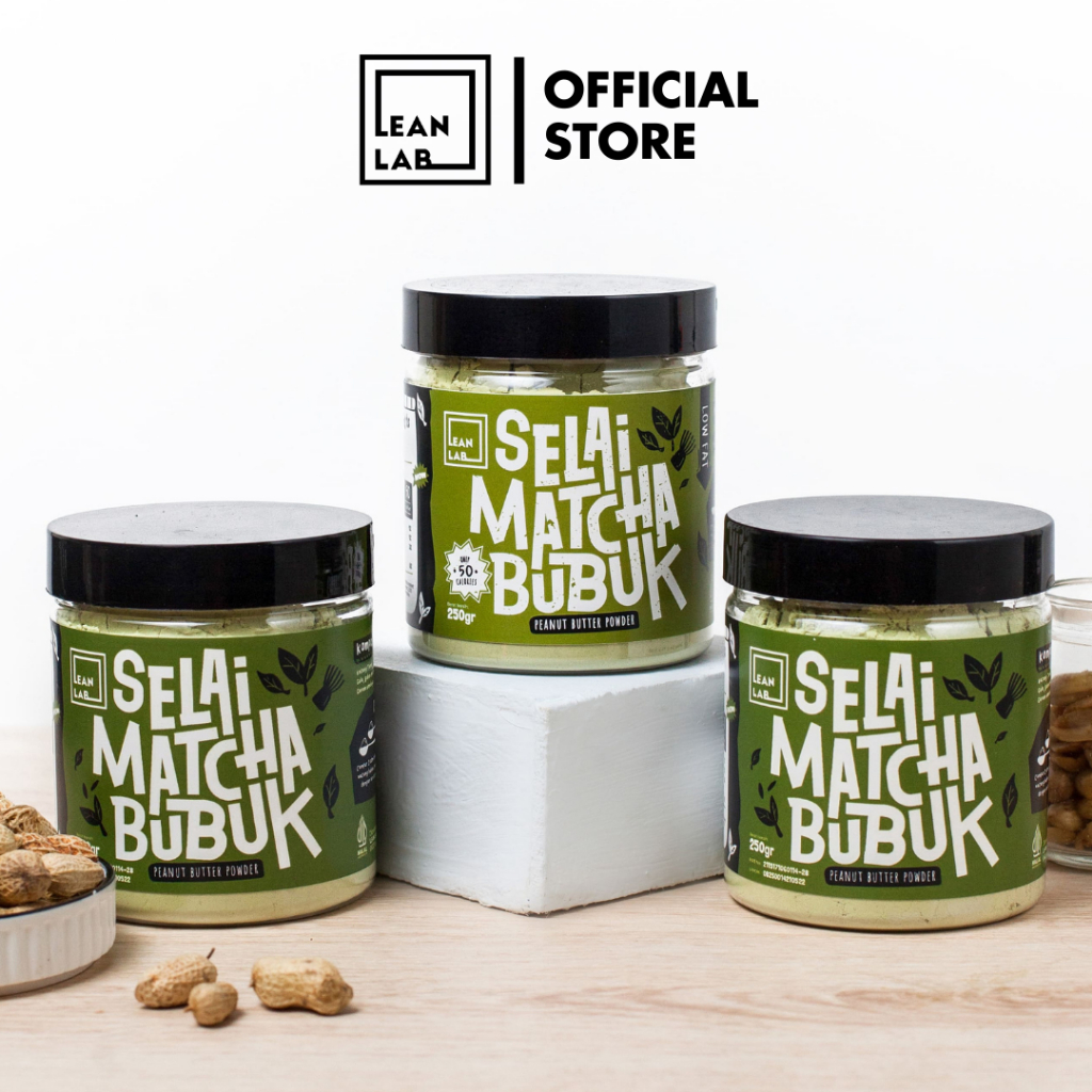 Jual Lean Lab Selai Matcha Bubuk Triple Pack (250gr x3) Selai Matcha ...