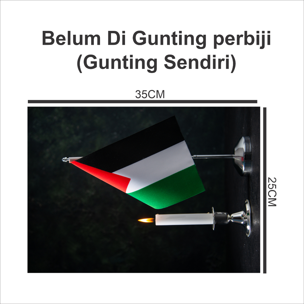 Jual Stiker Sticker Bendera Negara Palestina Palestine | Shopee Indonesia