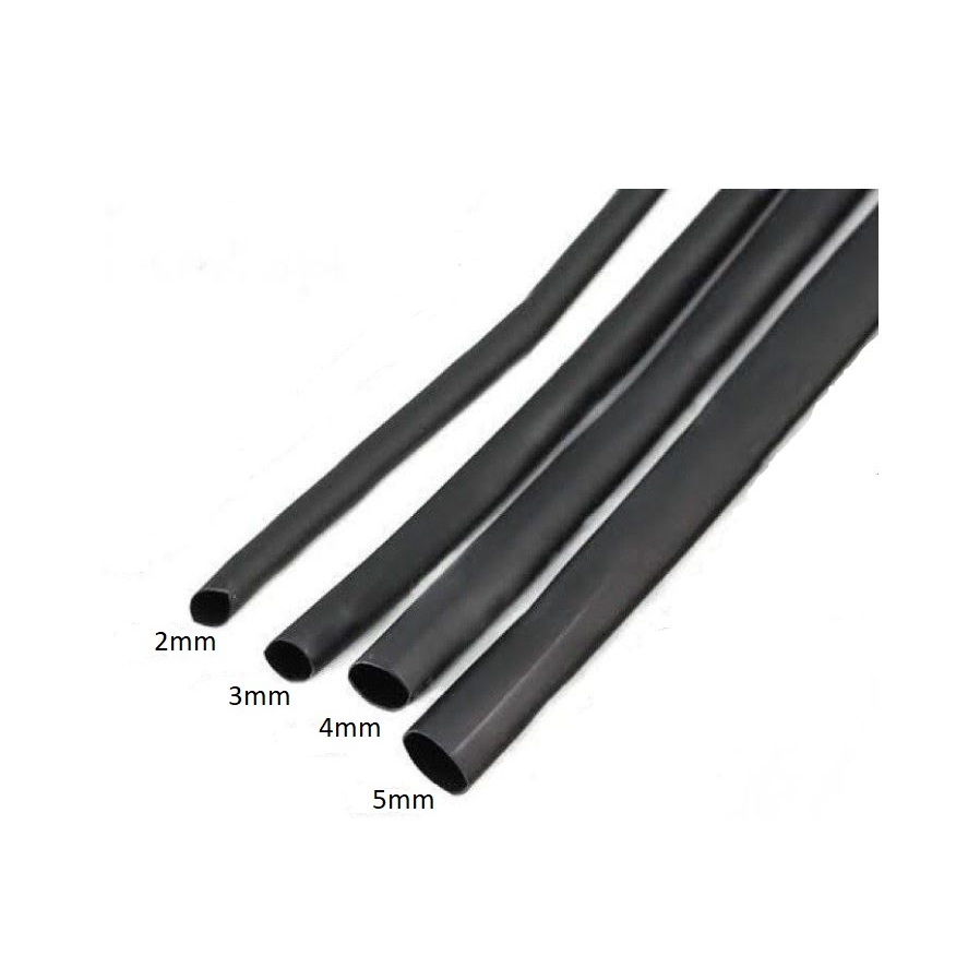 Jual SELANG SELONGSONG BAKAR meteran Heat shrink tube 2mm 3mm 4mm 5mm ...