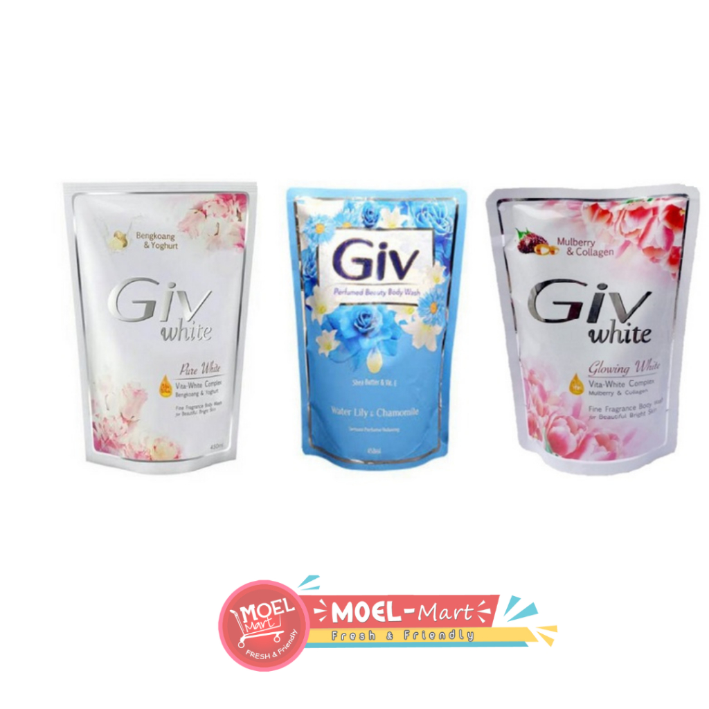 Jual GIV White Body Wash 400 ml | Shopee Indonesia