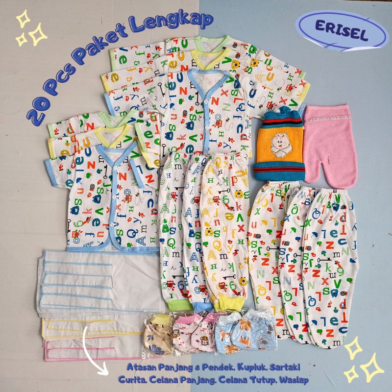 Jual 20 PCS Paket Perlengkapan Bayi/Baju Bayi Lahir/Paket Hemat ... Jual 20 PCS Paket Perlengkapan Bayi/Baju Bayi Lahir/Paket Hemat ...