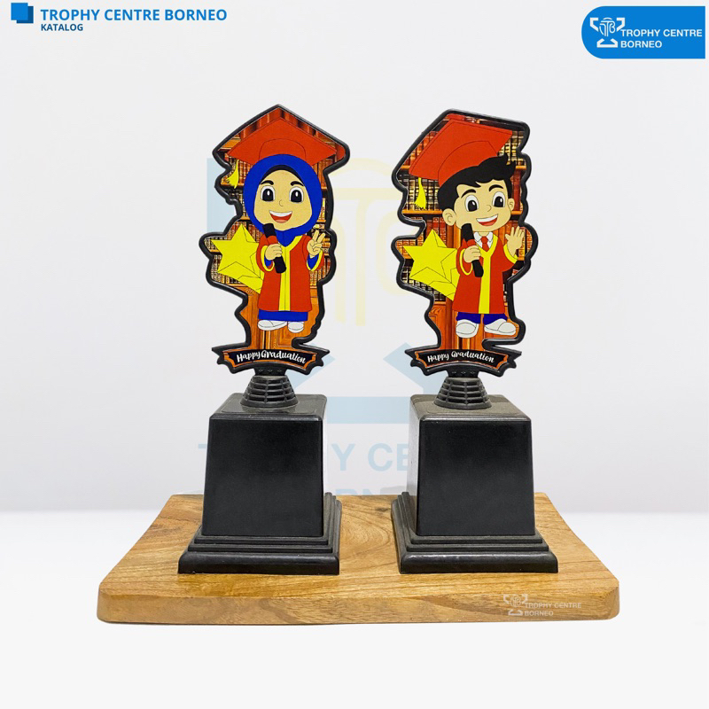 Jual Piala Wisuda Untuk Kelulusan Sekolah PAUD TK SD Trophy Penghargaan ...