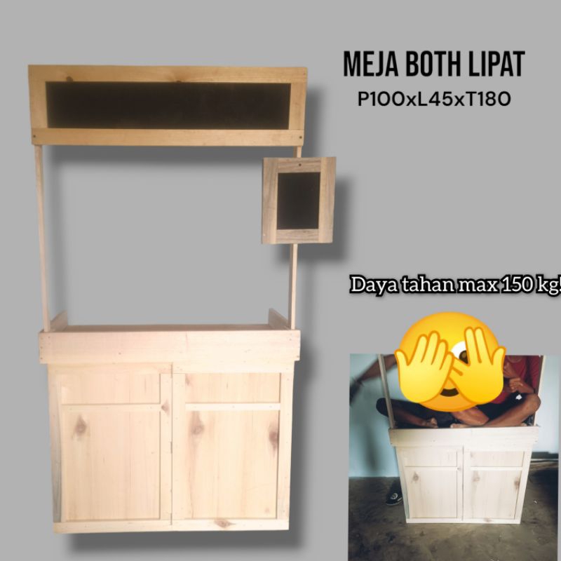 Jual Meja Booth Portable Kayu//Meja jualan | Shopee Indonesia