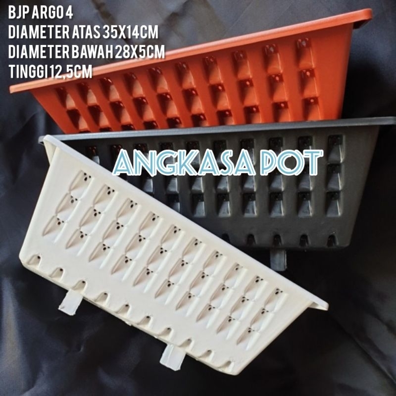 Jual Pot bunga DINDING ARGO 4 BJP Budi Jaya Pot tempel Pot pagar kawat ...