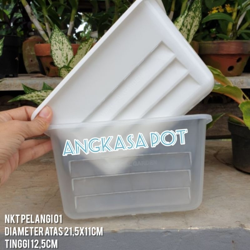 Jual Pot bunga dinding NKT PELANGI 01 vertical garden Pot tempel pagar ...