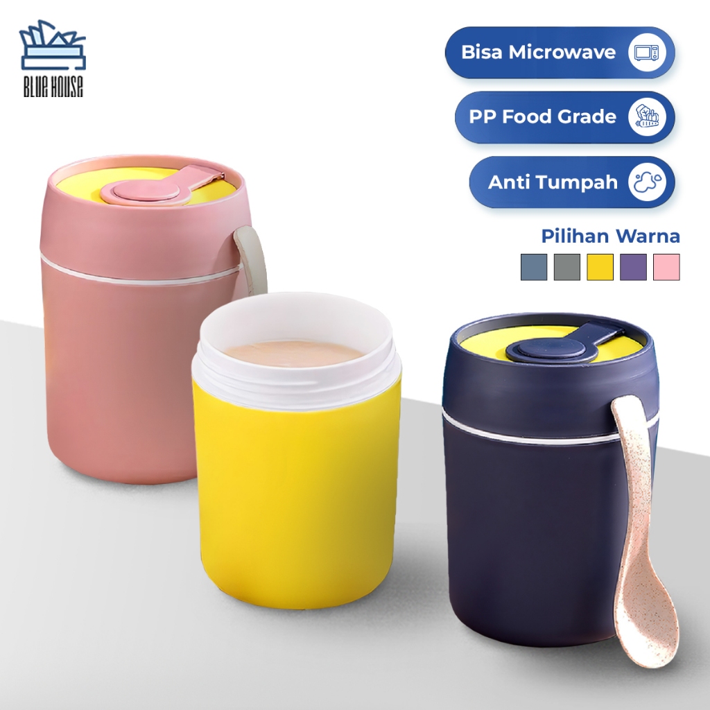 Jual Cangkir Sup Mini Termos Tahan Panas Anti Tumpah Kapasitas 500ml ...