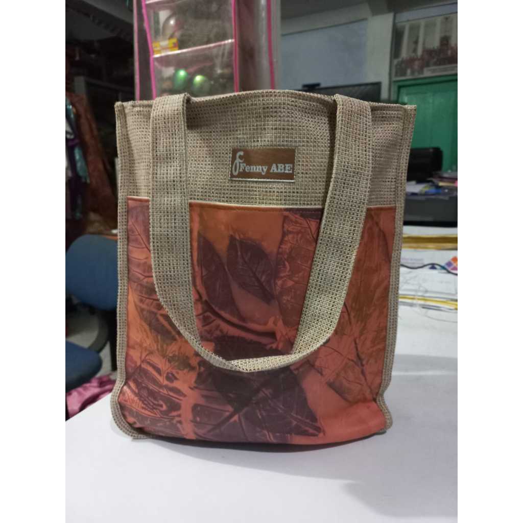 Jual Tote bag Ecoprint/tas tenteng /tas bahu/tas Ecoprint | Shopee ...