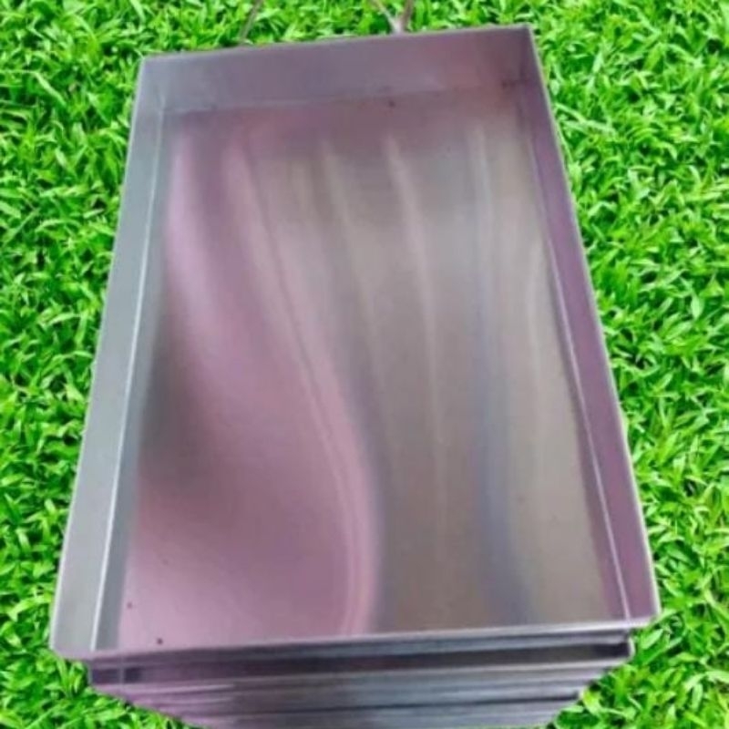 Jual Loyang oven ukuran 60x40x4 cm bahan aluminium tebal / loyang oven ...