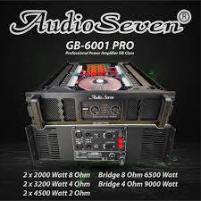 Jual Audio Seven GB 6001 PRO Power Amplifier GB6001PRO - GB 6001PRO ...