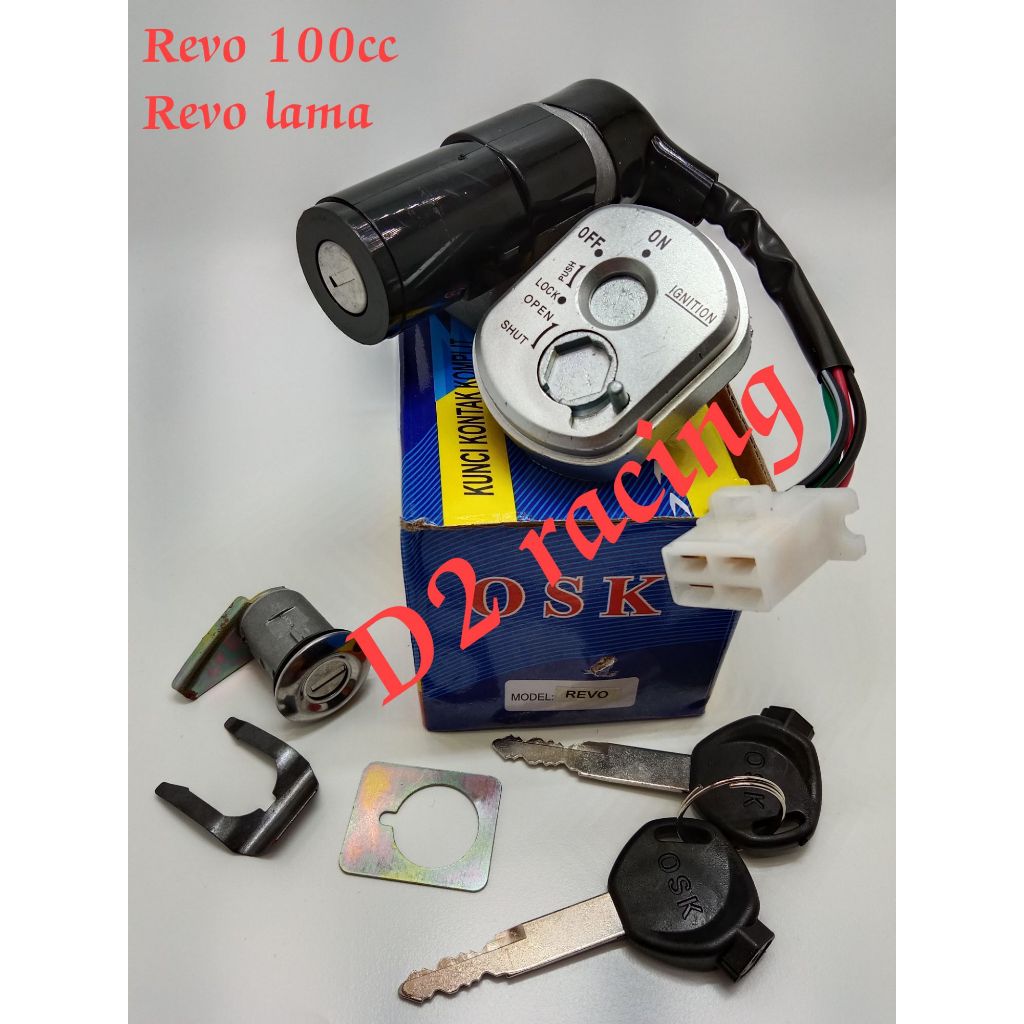 Jual Kunci kontak revo lama /revo 100cc/revo lancip, Kunci kontak set ...