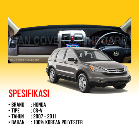 Jual Cover alas dashboard honda crv cr-v gen 3 kura kura | Shopee Indonesia