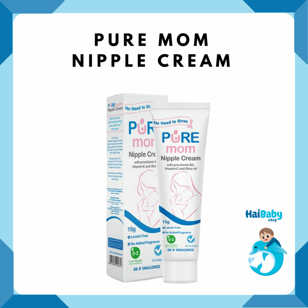 Jual PURE MOM NIPPLE CREAM 15G | Shopee Indonesia