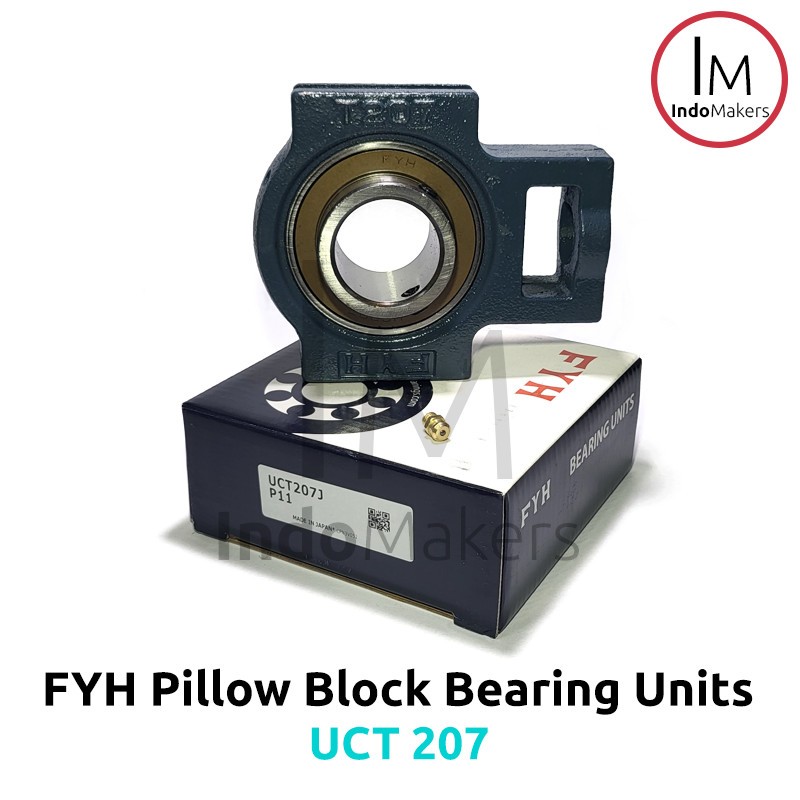 Jual Pillow Block Bearing Unit UCT 207 - As 35mm FYH Japan | Shopee Indonesia