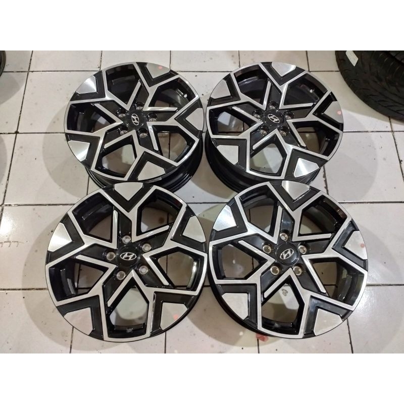 Jual VELG ALL NEW HYUNDAI STARGAZER X RING 17 PCD 5X114,3 | Shopee ...