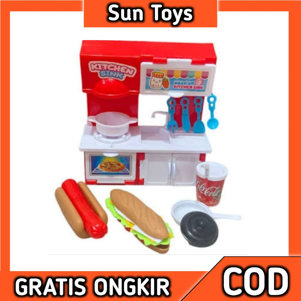 Jual Mainan Anak Perempuan Set Masak Masakan // mainan edukatif my ...