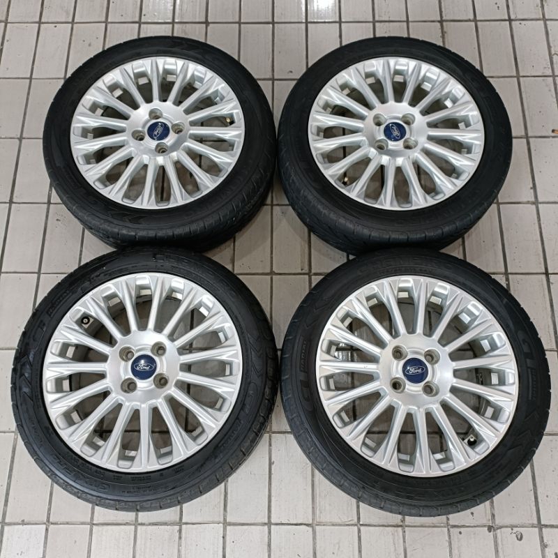 Jual Velg Mobil Racing Oem Ford Fiesta Ring 16 pcd 4x100 Ban GT ...
