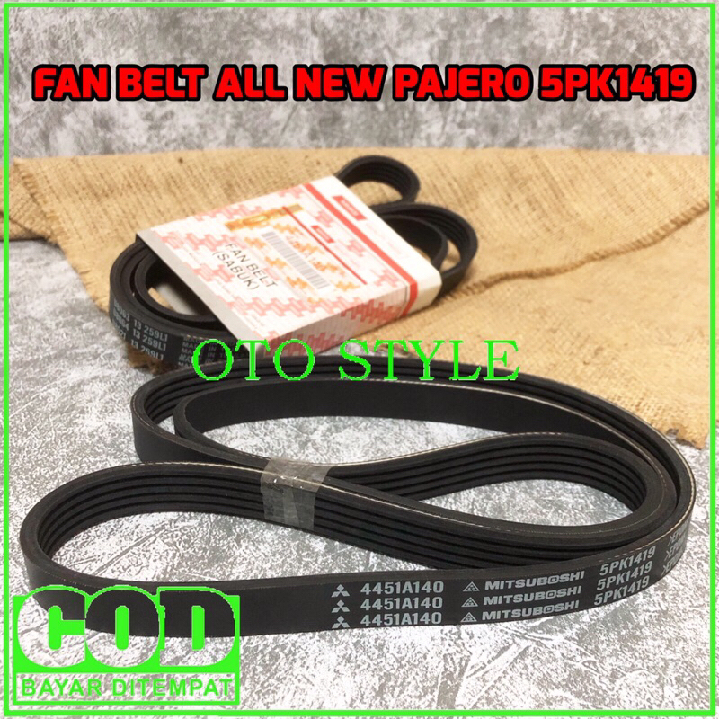 Jual TALI KIPAS ALL NEW PAJERO 5PK1419 - FAN BELT ALL NEW PAJERO - VAN BELT - V BELT PAJERO ...