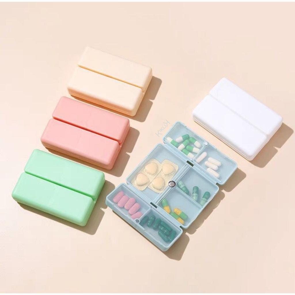 Jual [KIKLIK] KOTAK OBAT HARIAN KECIL MAGNET 7 SEKAT MEDICINE ORGANIZER ...