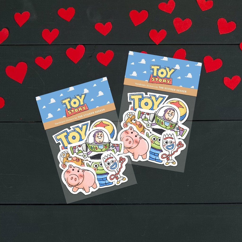Jual Toy Story Vinyl Sticker Pack | Shopee Indonesia