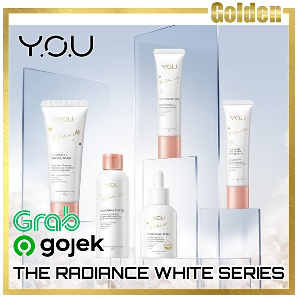 Jual YOU The Radiance White Purifying Facial Foam / Nourishing Serum ...