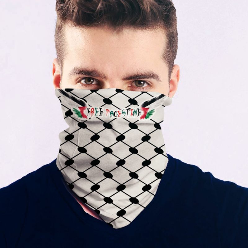 Jual Buff Masker Keren Multifungsi Motif Palestina| Aksi Bela Palestina ...
