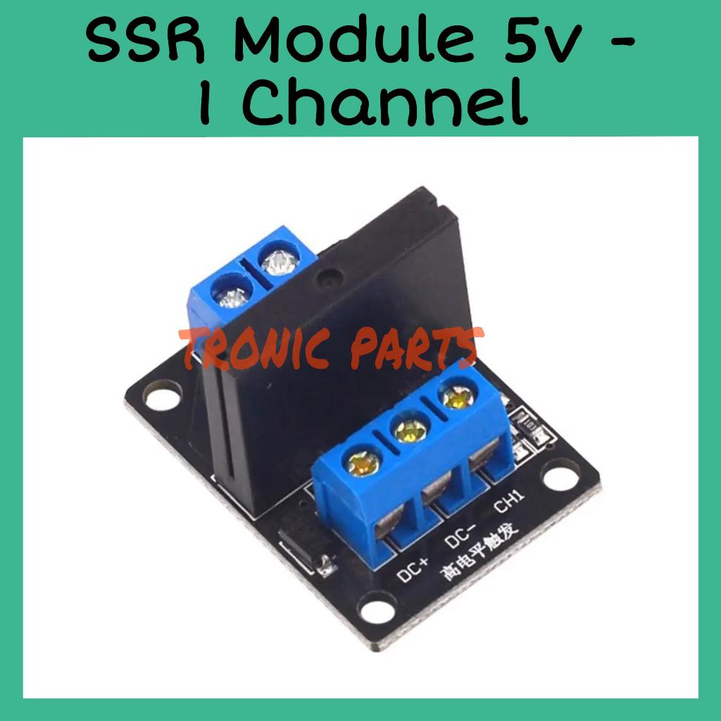 Jual 1 Channel SSR Low Level Solid State Relay Module 5V DC | Shopee ...
