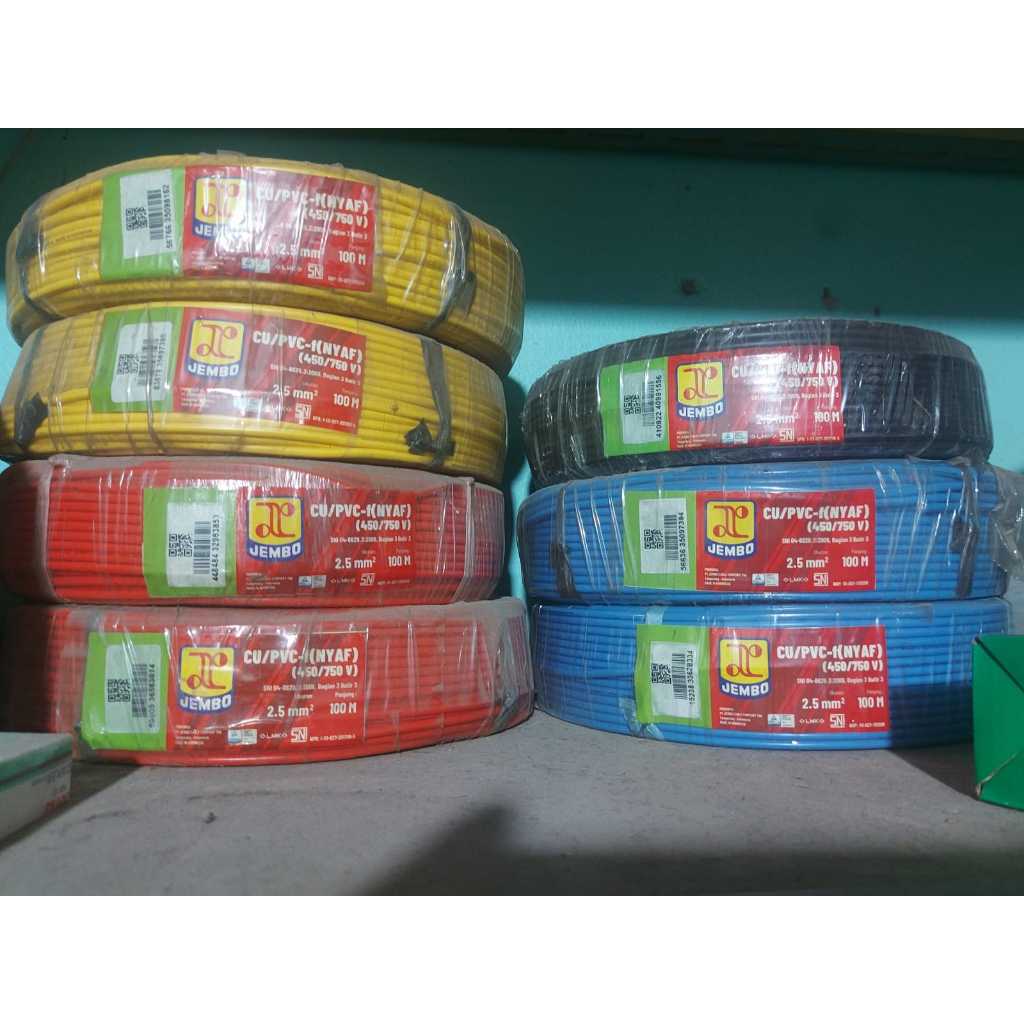 Jual kabel JEMBO NYAF 2,5MM 100M (reseller chat admin) | Shopee Indonesia
