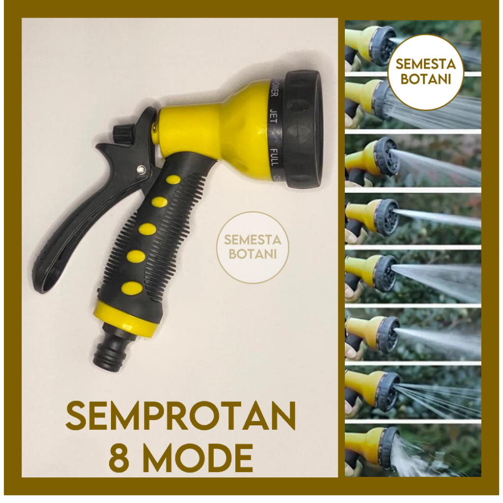 Jual Semprotan 8 Mode Water Gun Spray Selang Air Quick Release | Shopee ...