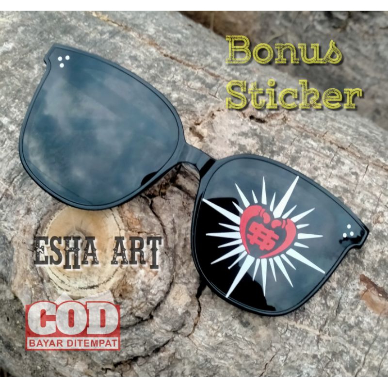 Jual Kacamata PSHW keren // Distro // Free Sticker STK | Shopee Indonesia