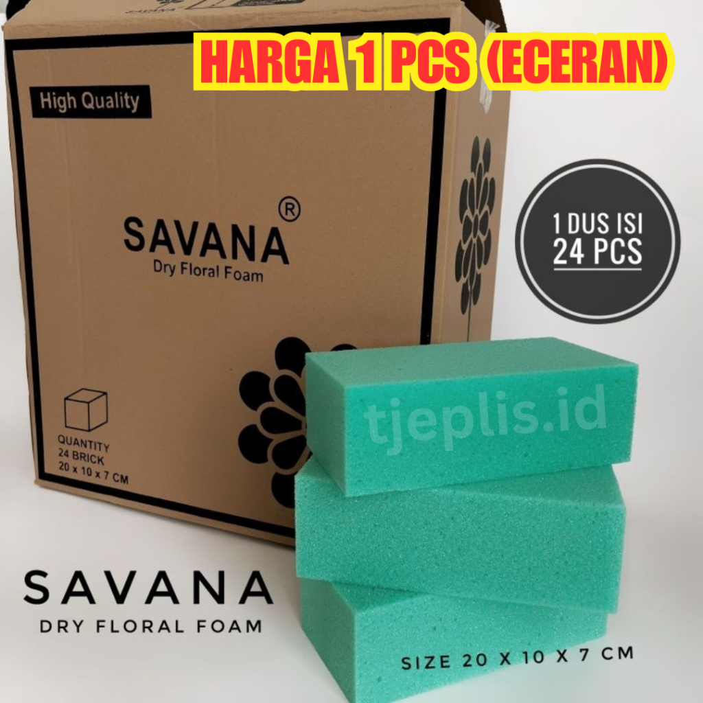 Jual Busa Bunga Kering / Dry Floral Foam Kering Eceran Untuk Bunga ...